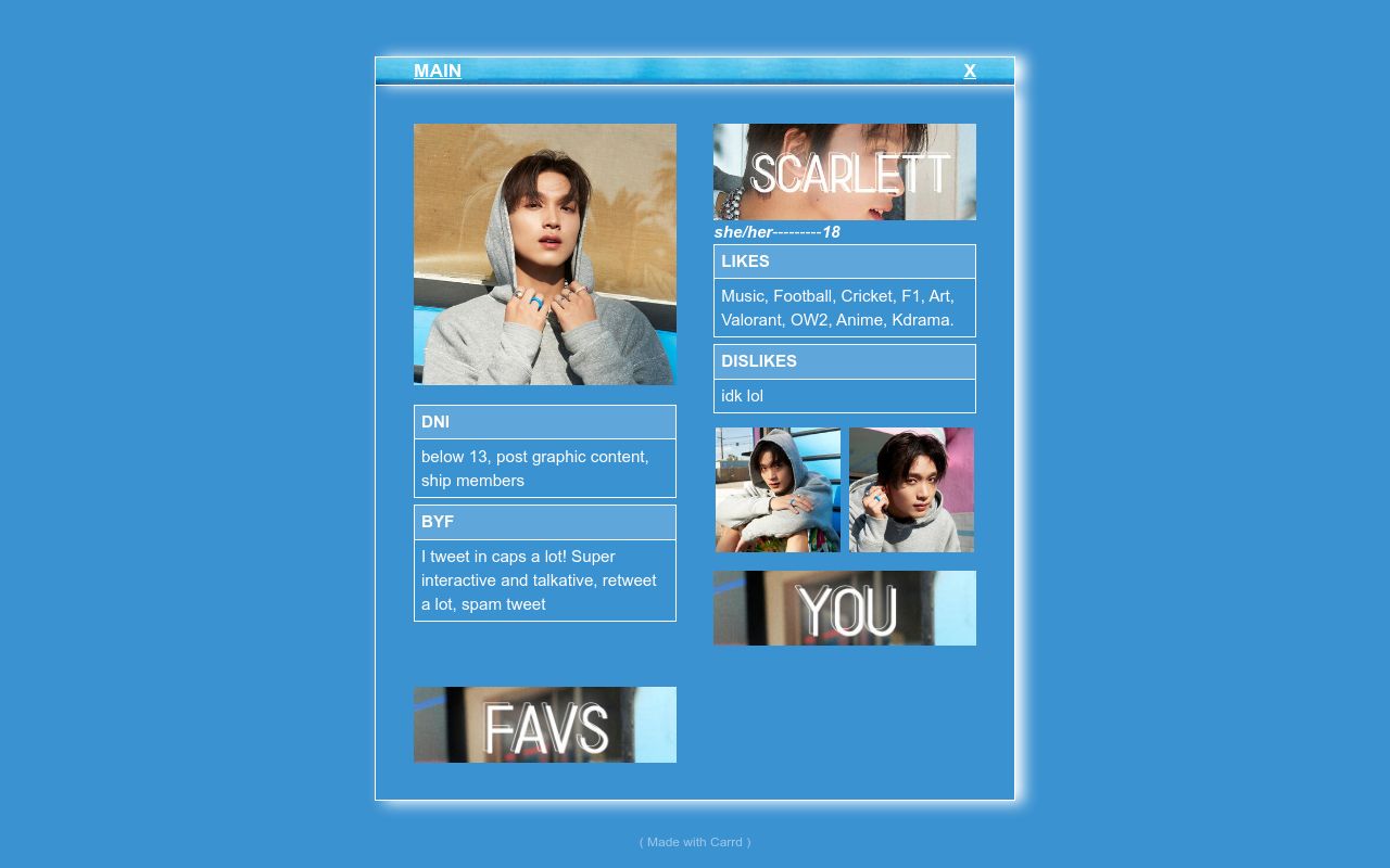 Get to know Scarlett!